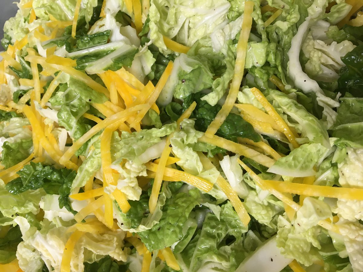 Napa Cabbage Slaw – My Run Away Kitchen
